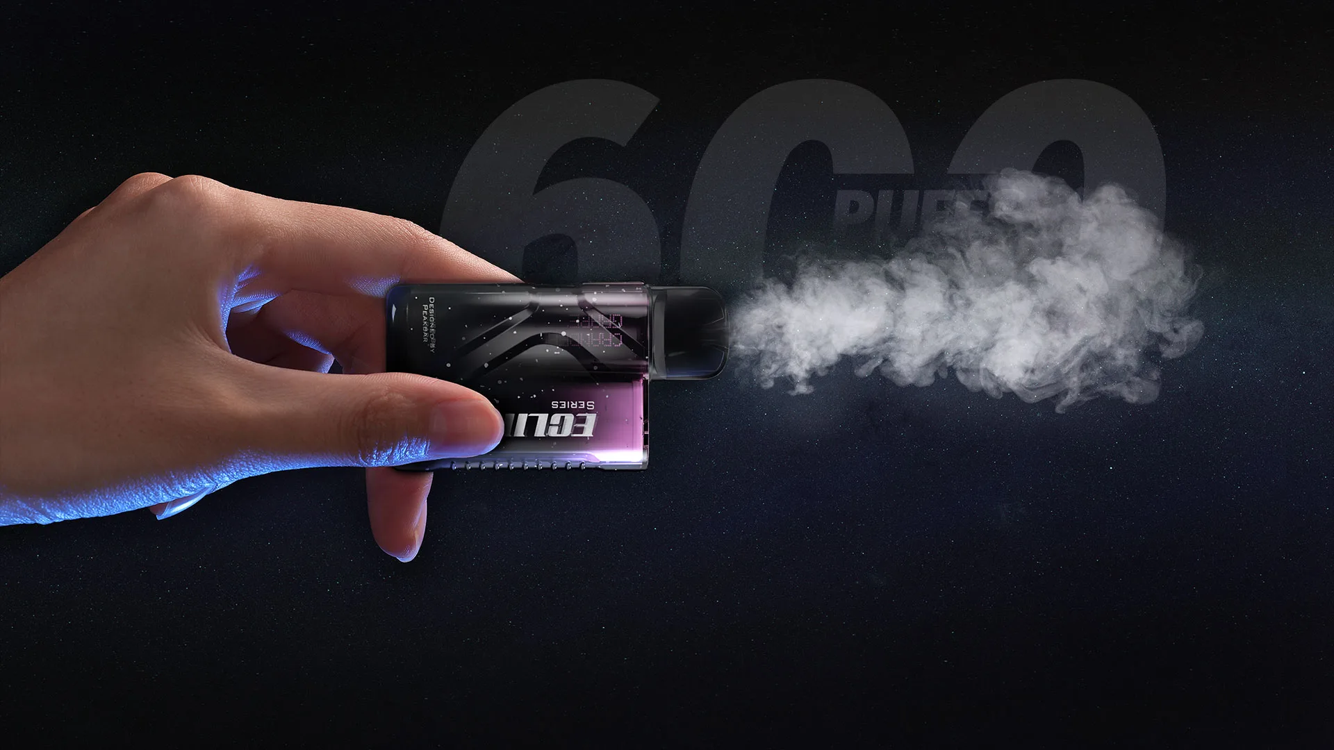 Eclipse Device + Two POD of 600 Puffs 2% Nicotine - Peak Vape